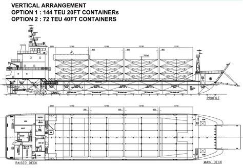 General Cargo Ship Plan Other Ship Plans Detailed Blueprints For