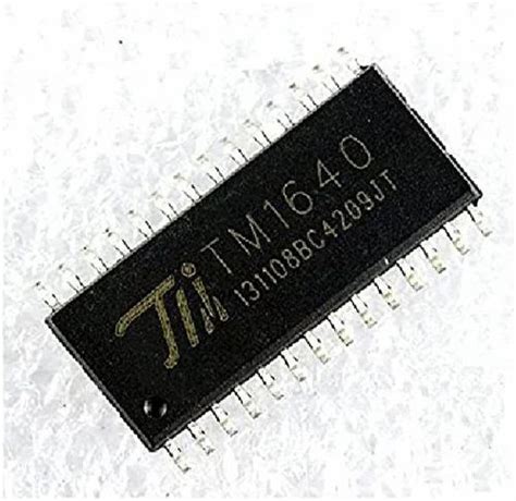 Tm1640 16 Digit Seven Segment Display Driver Circuit 2 Wire Serial