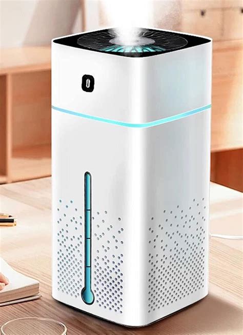 جهاز ترطيب الهواء المحمول مزود بمصباح ليلي بإضاءة Led بقدرة 3 وات 1000 مل