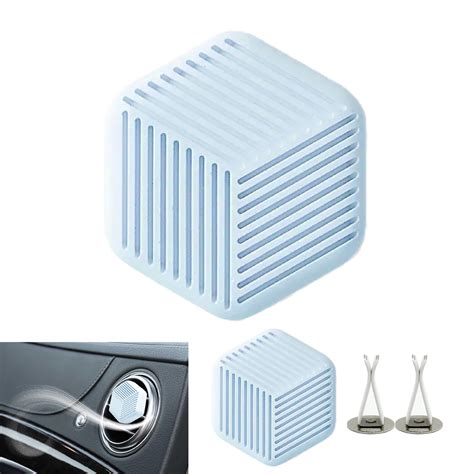 Magnetic Aroma Diffusers 2 X Hexagon Diatomite Car Freshener Car Diffuser Clips For Essential