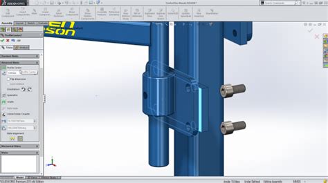 Sneak Peek 15 Features Coming In Solidworks 2015 Profile Center Mate