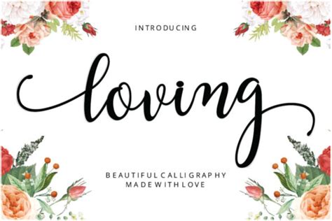 Loving Script Font