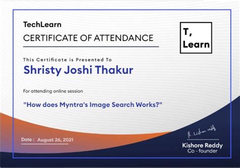Shristy Joshi Thakur On Linkedin Myntra Imagesearch Techlearning