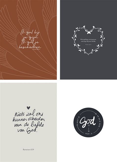 Kaarten Bemoediging Set 1 Kaarten Dagelijksebroodkruimels