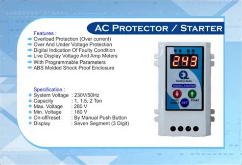 Single Phase Ac Voltage Protector 220 V At Rs 725 In Ahmedabad Id