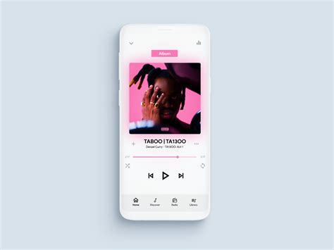 music app now playing mockup by amaan asim on dribbble