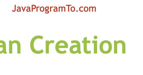 Spring Boot Bean Creating Bean In Spring JavaProgramTo