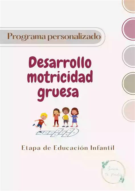 Pe Psicomotricidad Gruesa Material De La Siguiente Asignatura