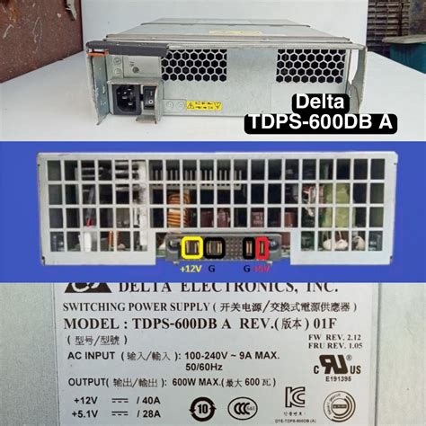 Jual PSU Power Supply Unit Ex Computer Server Output Variasi Tegangan 3 3v 5v 12v 46v 48v