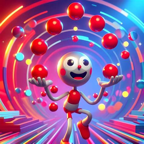 6000 Juggling Animation Loop Pictures