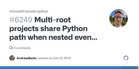 Multi Root Projects Share Python Path When Nested Even If That S Not In Settings Issue