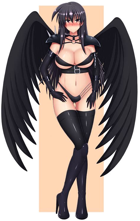Raynare High School Dxd Nude By Deuzlul On Deviantart