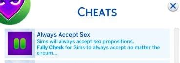 Sim Does Not Accept Sex Technical Support WickedWhims LoversLab