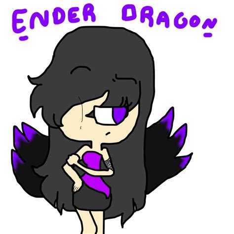 Enderm Dragon Girl By Herobrinesister1244 On Deviantart