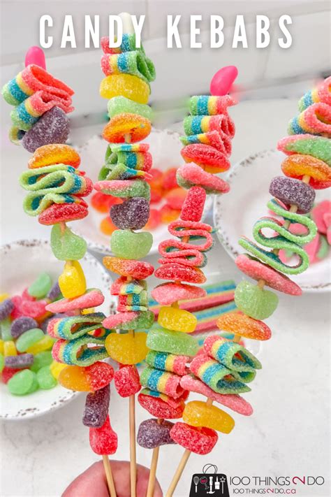 Dollar Store Ts Candy Kebabs 100 Things 2 Do