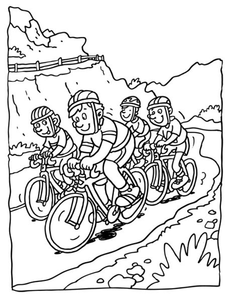 نقاشی دوچرخه برای کودکان؛ ۲۵ طرح کودکانه برای رنگ آمیزی ستاره