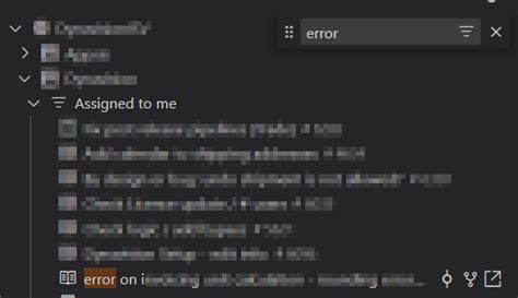[feature request] ctrl f search on work item id · issue 34 · tfenster azdevops vscode