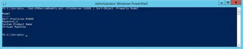 Get Device Models In Configmgr 2012 With Powershell Msendpointmgr
