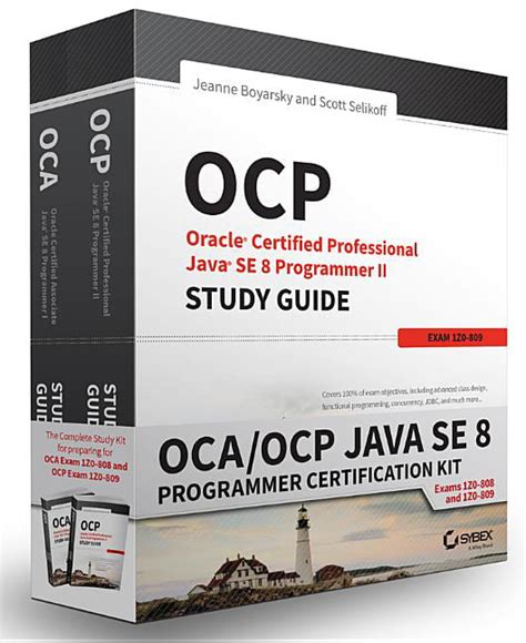 oca ocp java se 8 programmer certification kit exam 1z0 808 and exam