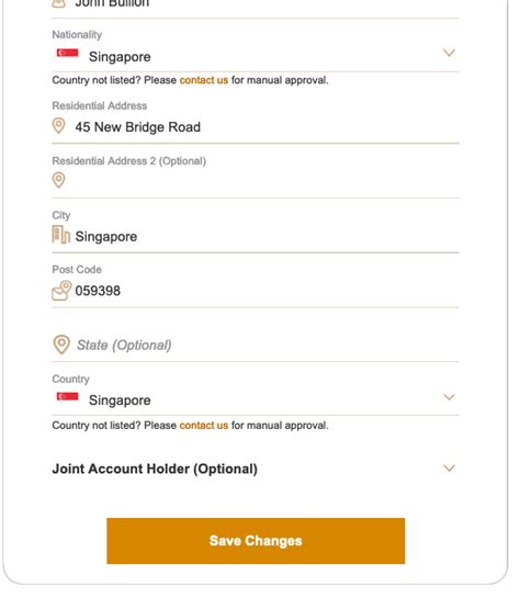 Adding A Joint Account Holder