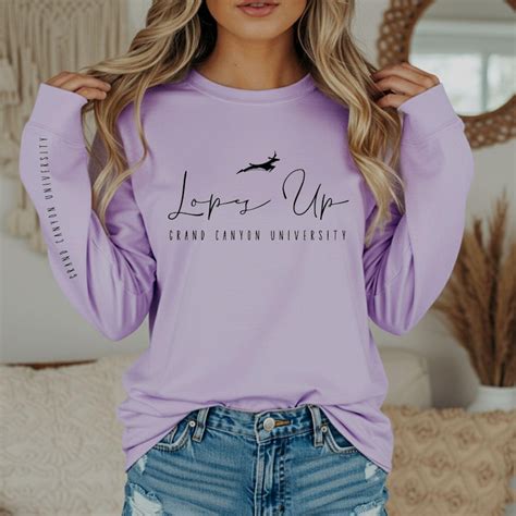 Personalized Gcu Grand Canyon University Long Sleeve T Shirt Sleeve