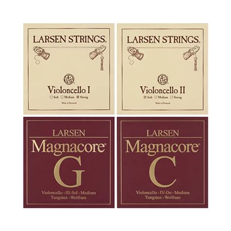 Larsen Larsen Soloist Cello Strings Set Hannes Jacobs Violins