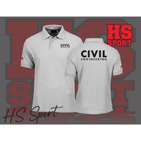 Civil Engineering Polo Civil Engineering Clothes Civil Engineering