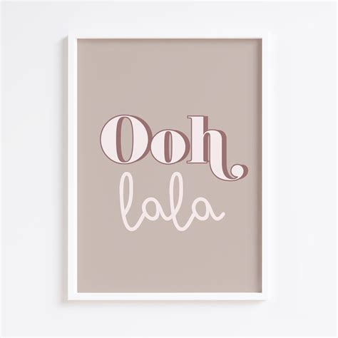 Ooh Lala Nude Peachi Prints