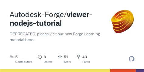 Github Autodesk Forgeviewer Nodejs Tutorial Deprecated Please Visit Our New Forge Learning
