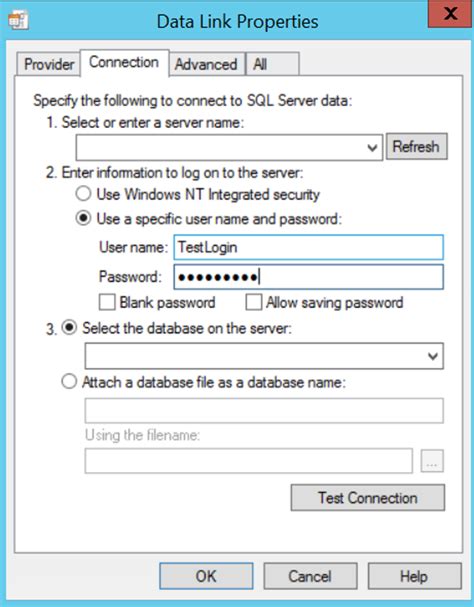 Testing Sql Server Database Connection Database Tutorials