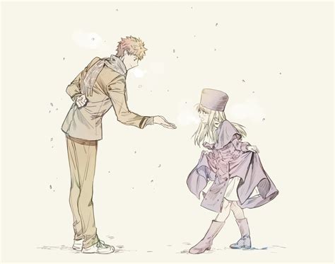 Shirou And Illya R Fatestaynight