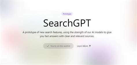 OpenAI Launches SearchGPT Its AI Powered Search Engine