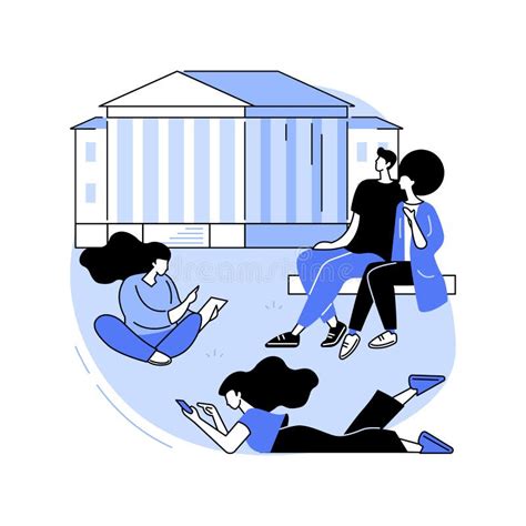 Before Lecture Isolated Cartoon Vector Illustrations Stock Vector Illustration Of Story Line