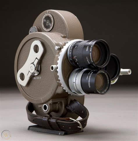 Bell And Howell 16mm Filmo 70dr Cine Camera W 3 Lenses Reconditioned