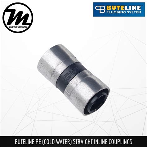 Buteline Pe Cold Water Straight Inline Coupling Socket Equal Andam