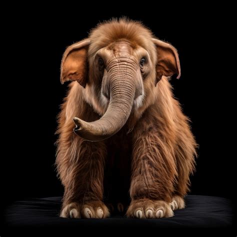 Premium Photo Infrared Portrait Of A Adorable Reddish Brown