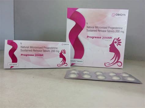 Natural Micronized Progesterone 200 Mg At ₹ 360strip Micronized