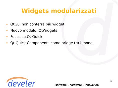 Qt Roadmap The Future Of Qt Ppt