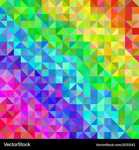Geometric Spectrum Triangle Background Royalty Free Vector