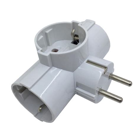 Wmool European Travel Plug Adapter European Type Conversion Plug 1 To