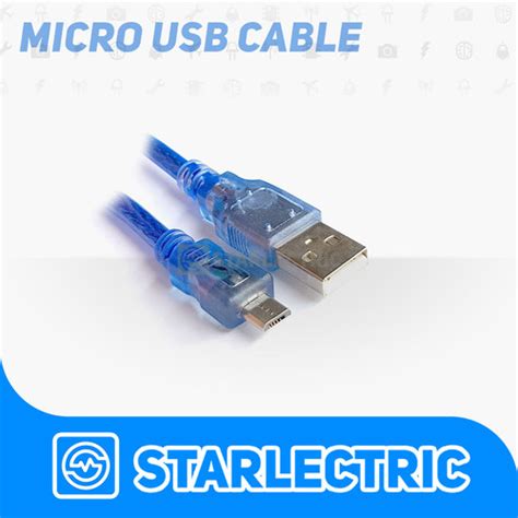 Jual Micro Usb Kabel Leonardo Wemos Mini Nodemcu Jakarta Barat Starlectric Tokopedia