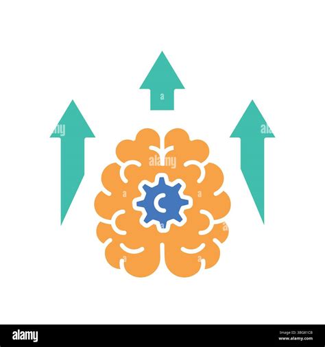 Neuroplasticity Color Flat Icon For Digital And Print Projects Minimal Clean Icons For Apps And
