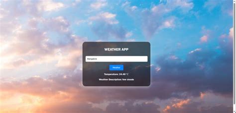 Aryan Chowta On Linkedin Webdev Weatherapp Bharatintern