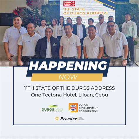 Congratulations To Duros Group Founders Lito And Fe Barino Marvin Soco Mba Cfba