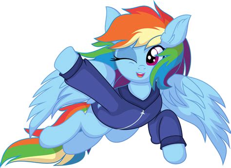 Rainbow Dash On Mlp Of Da Deviantart