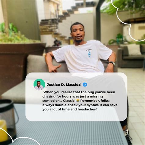Justice Liassidzi On Linkedin Webdevelopment Debugging