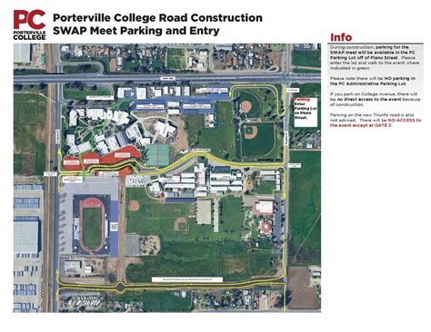 Construction Map Porterville College Foundation