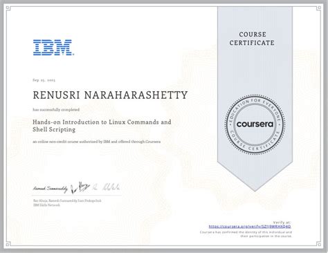 Excited To Share That I Have Successfully Completed The Hands On Introduction To Linux Commands