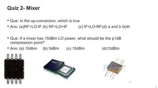 Analog RF Front End Architecture PPTX